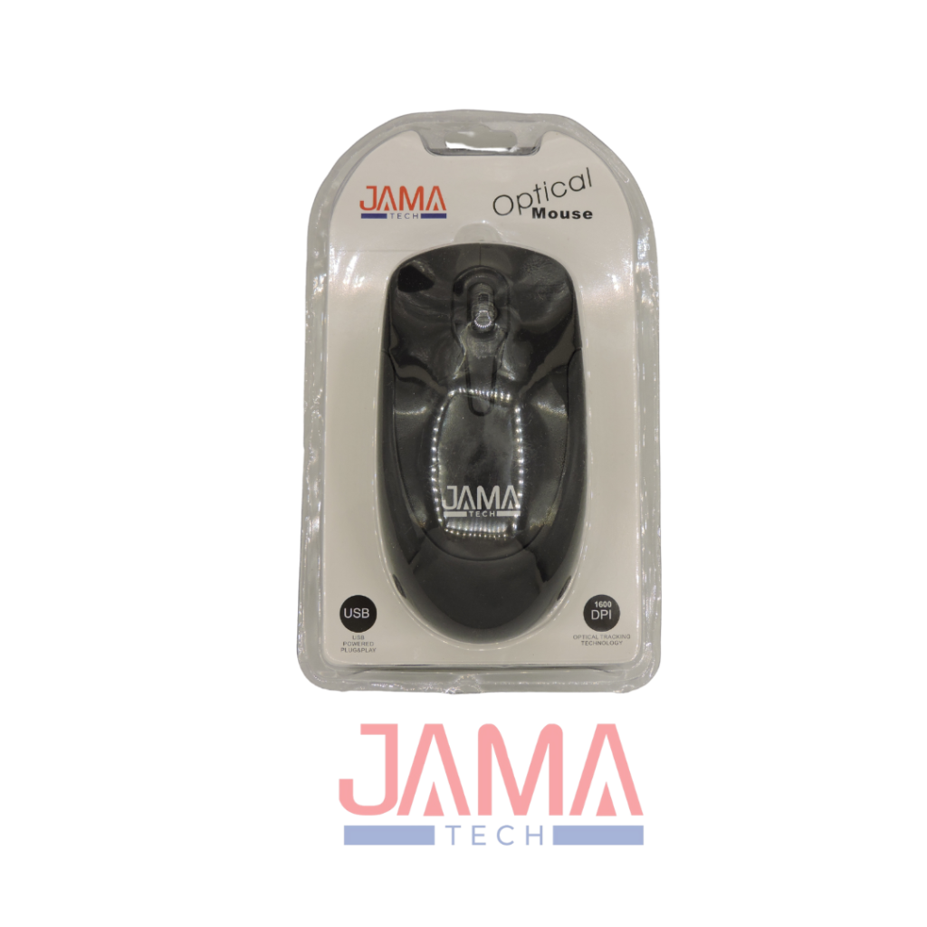 MOUSE ERGONOMETRICO NEGRO – Jama Tech