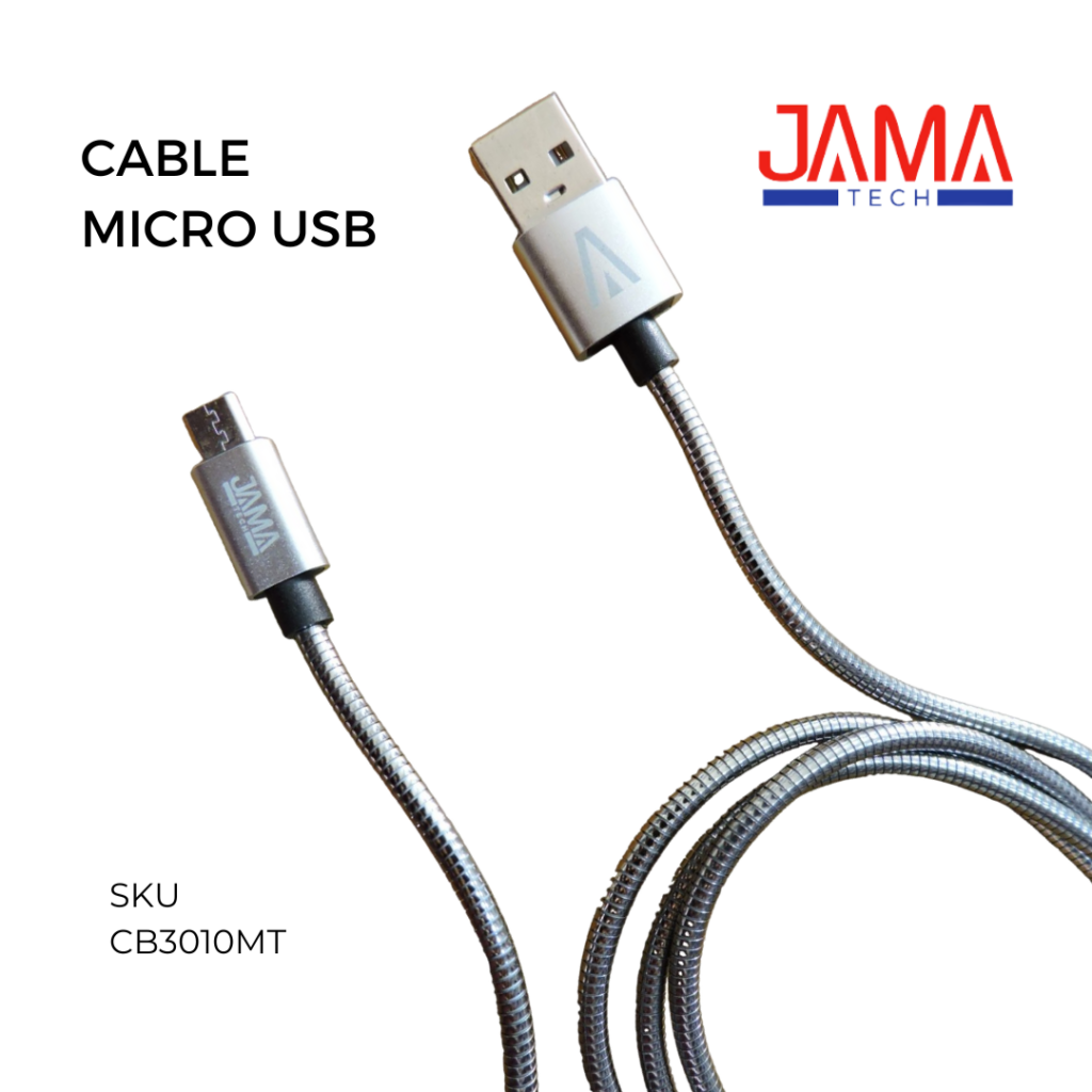 CABLE MICRO USB ACERO INOX – Jama Tech