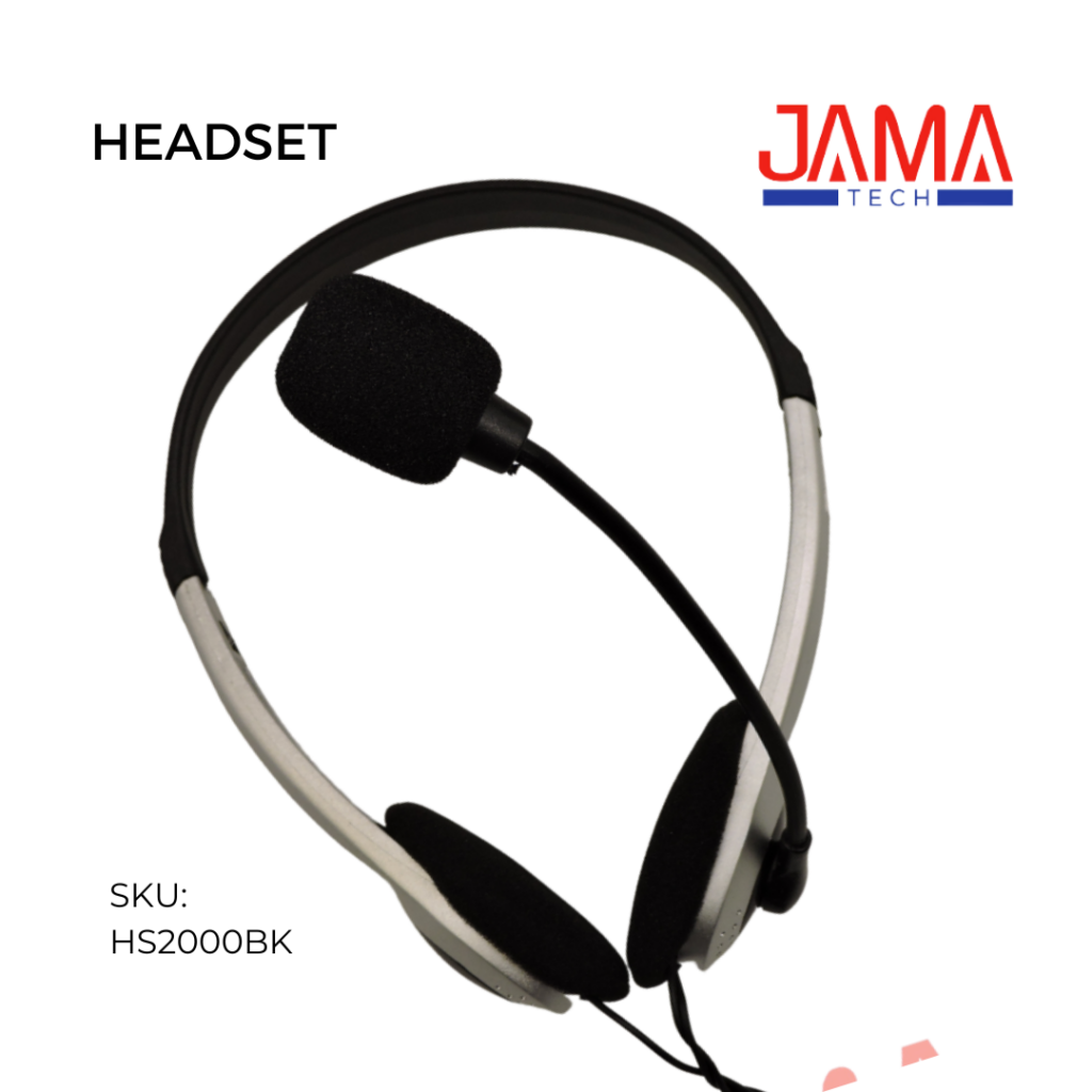 HEADSET CON CONTROL DE VOLUMEN – Jama Tech
