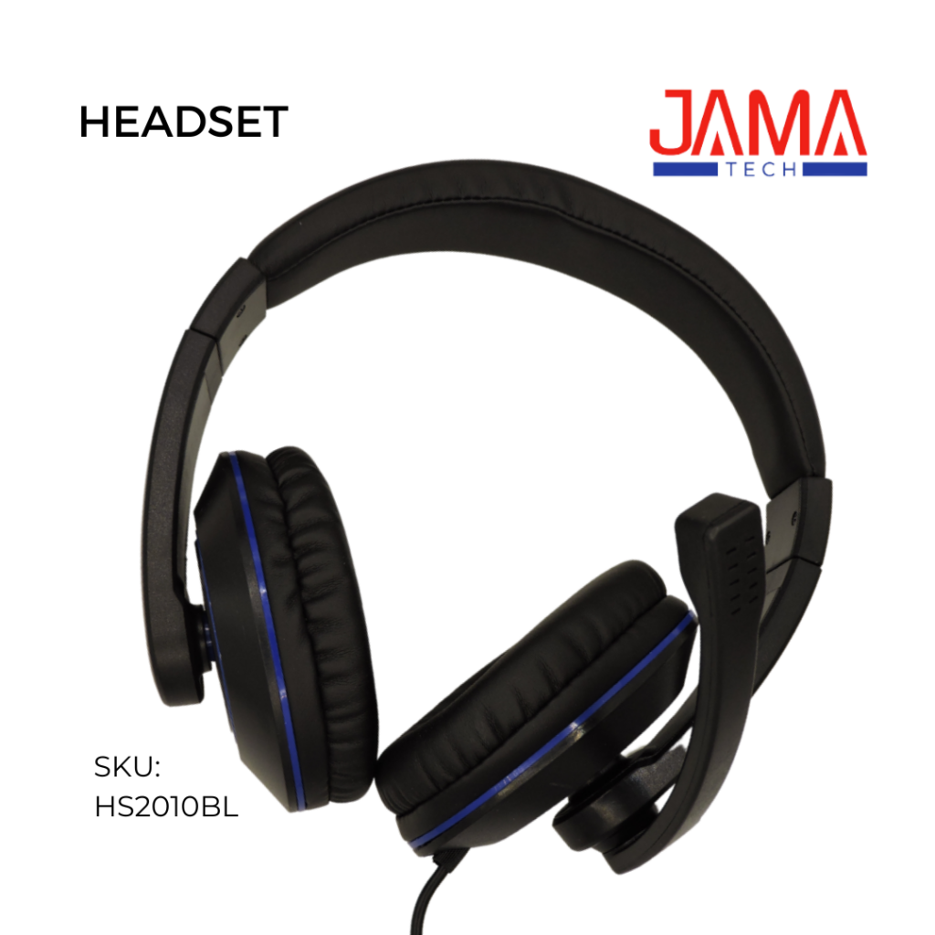 HEADSET CON CONTROL DE VOLUMEN – Jama Tech